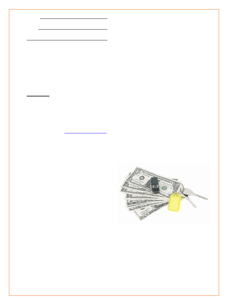 Car Fuel Efficiency Comparison Worksheet | PDF | Fuel Economy In ...