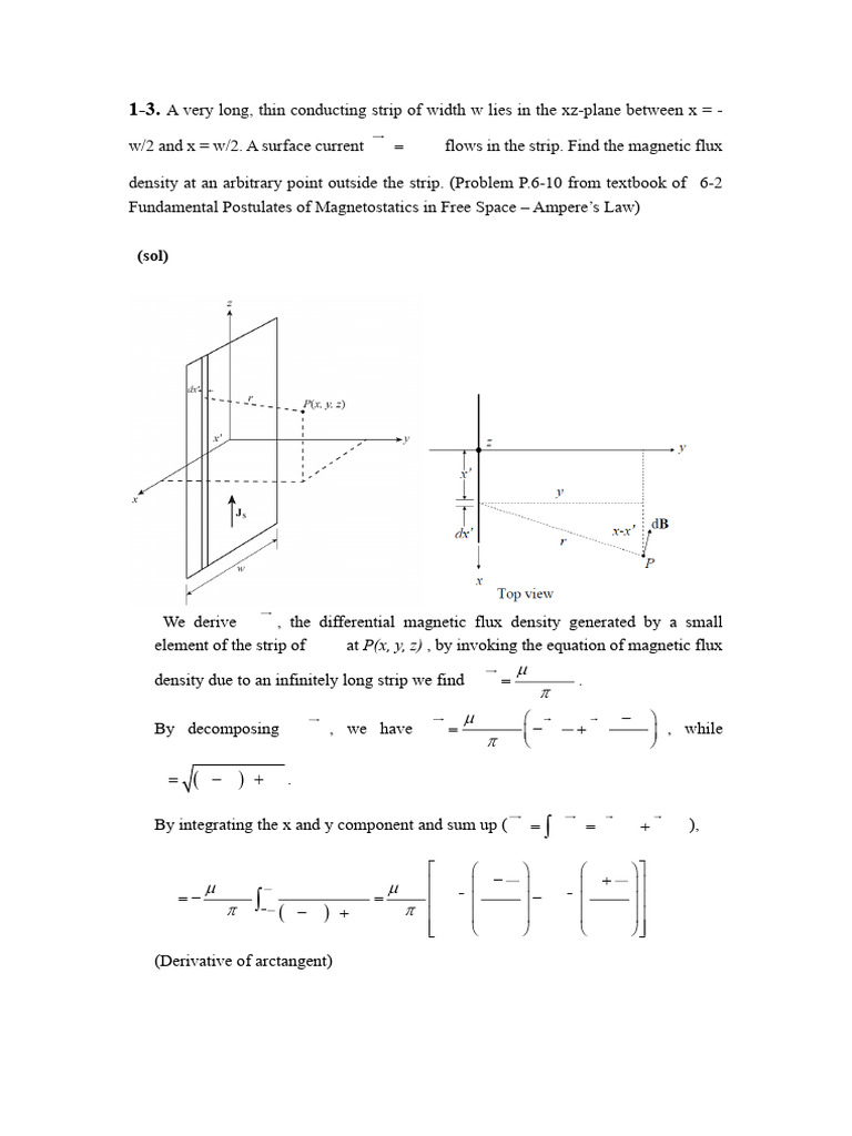 HW1 problem3+HW2 Solution | PDF | Theoretical Physics | Physical Quantities
