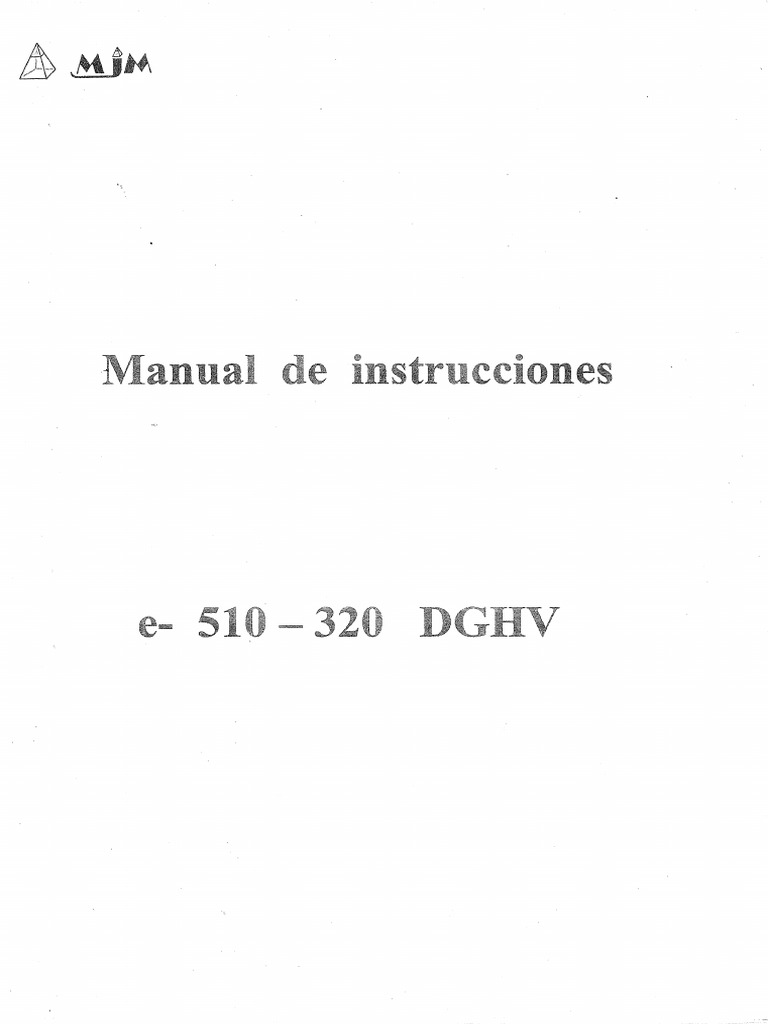 Sierra Cinta DGHV Manual | PDF