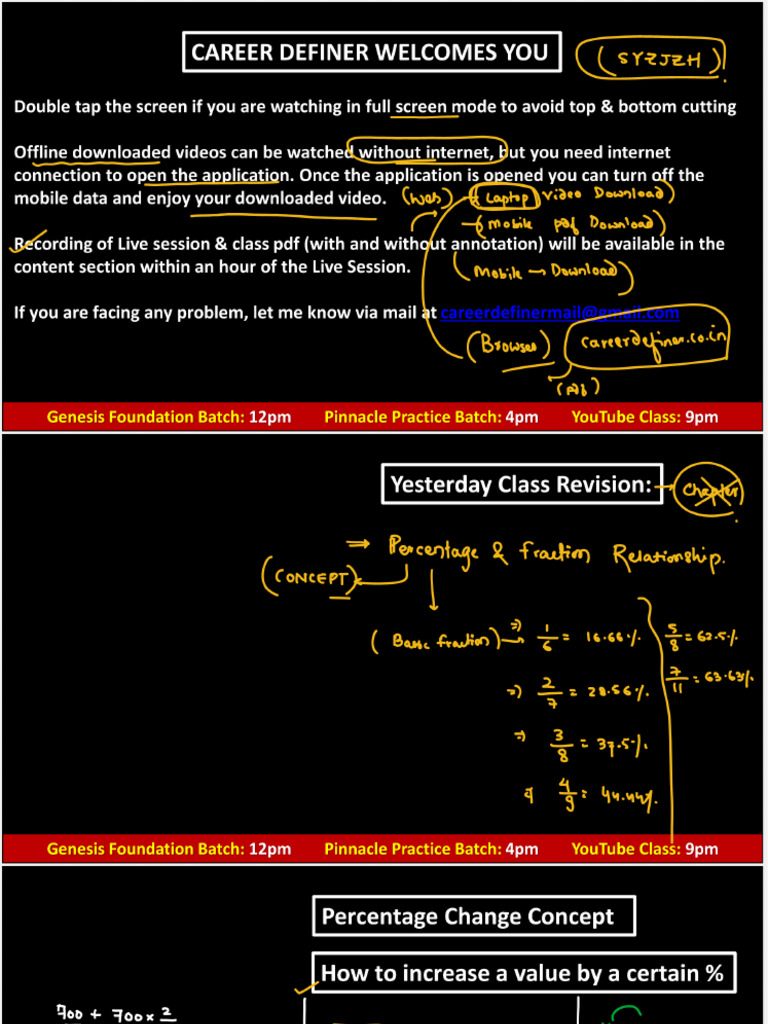 2 Comparison & Successive Change | PDF