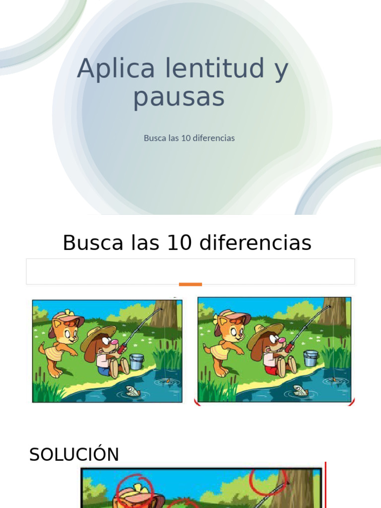 Aplica Lentitud y Pausas | PDF