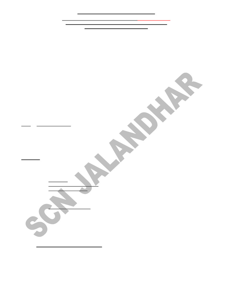 Call Up Letter SCN Jalandhar For TGC 141 Course | PDF | Computer Science | Identity Document