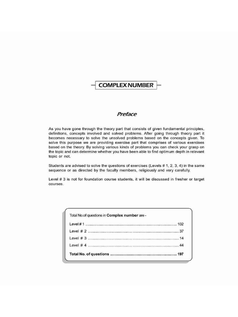 Complex Numbers | PDF