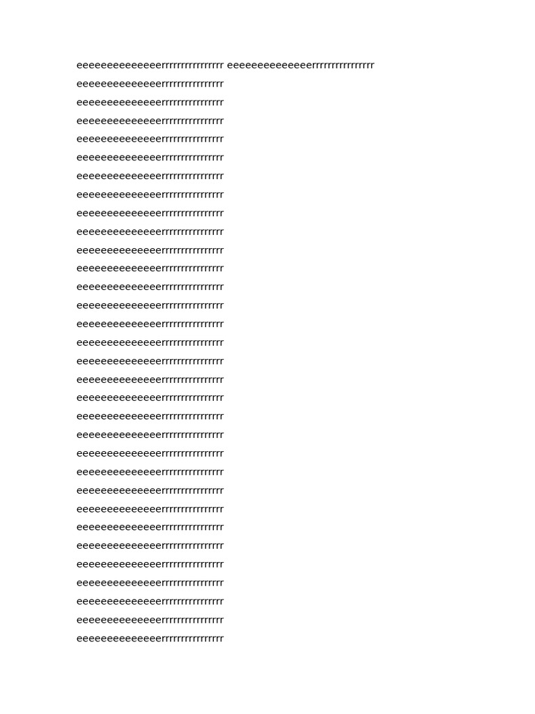 Text Repetition Analysis Document | PDF