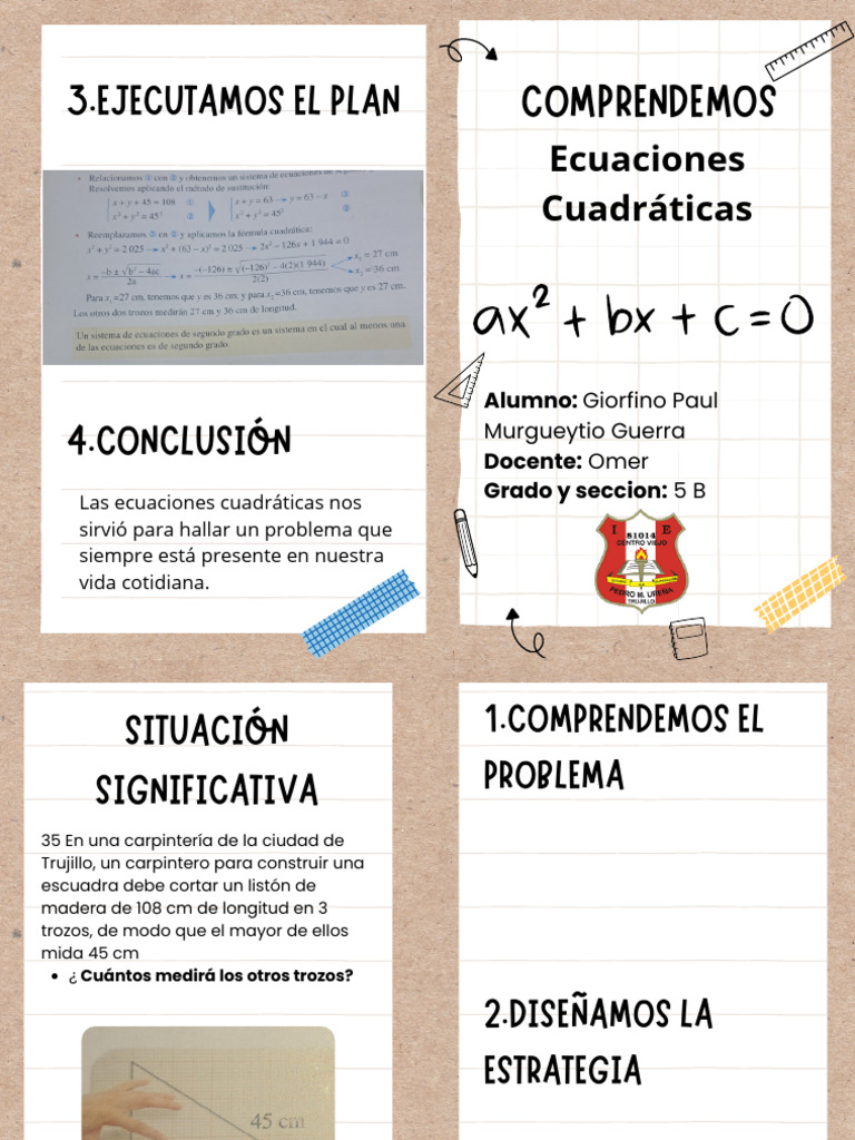 Folleto Díptico Flyer Taller Creativo Infantil Doodle Marrón y Blanco ...