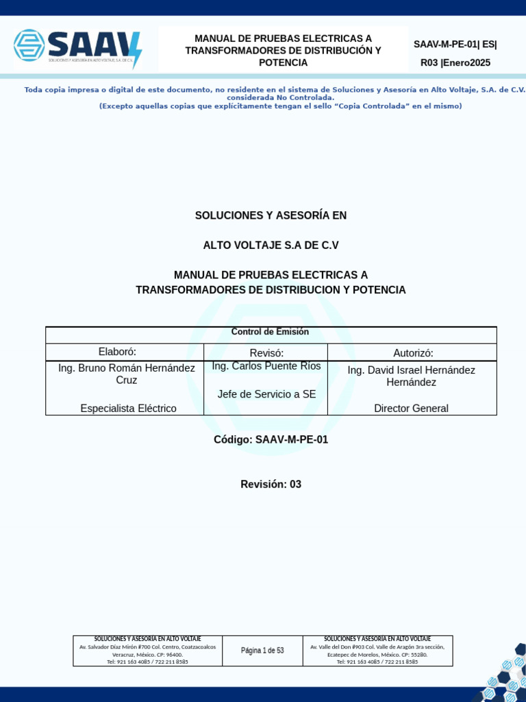 Manual de Pruebas Electricas A Transformadores de Distribucion y Potencia | PDF | Aislador ...