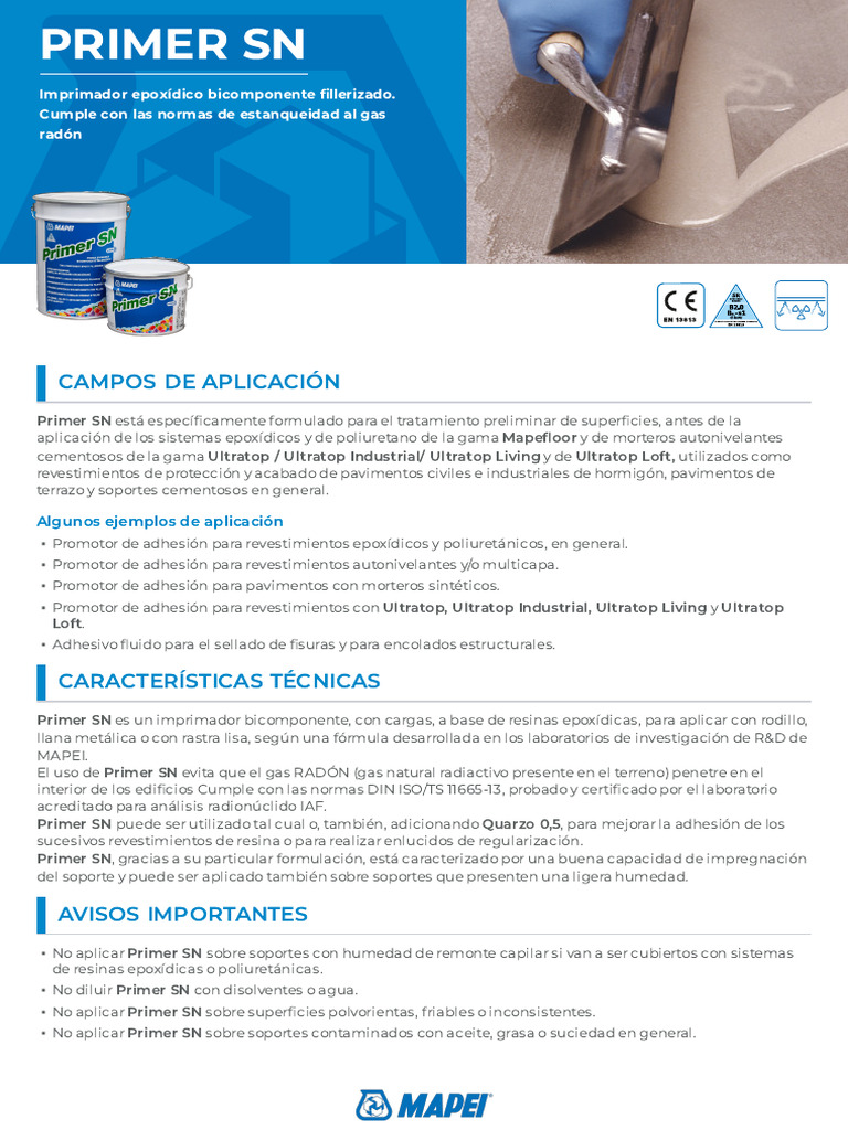 Primer SN | PDF | Hormigón | Agua