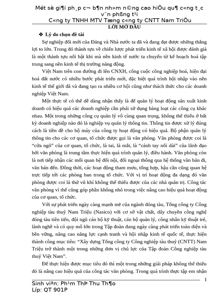 [123doc] Mot So Giai Phap Co Ban Nham Nang Cao Hieu Qua Cong Tac Van ...