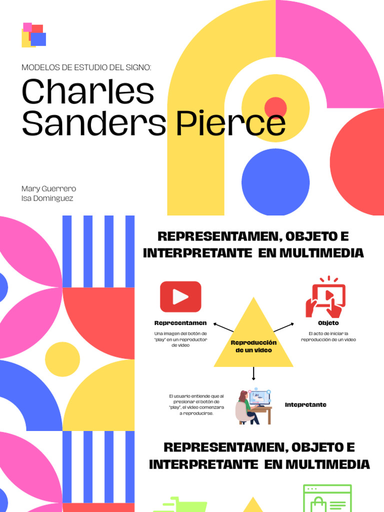 Signos en Multimedia según Peirce | PDF | Semiótica | Charles Sanders ...