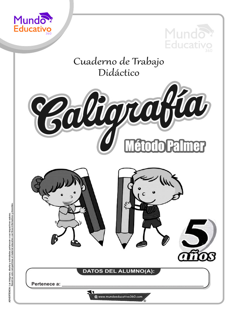 Cuaderno Caligrafia Metodo Palmer Me360 | PDF | Aprendizaje | Enseñando