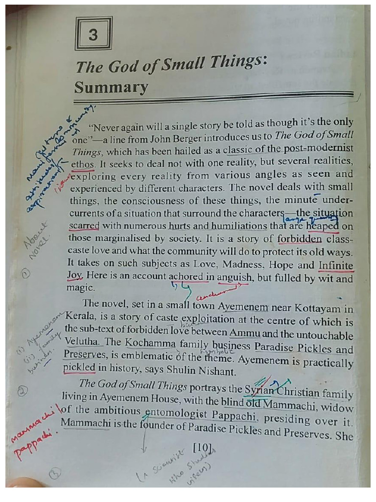 God of Small Things | PDF