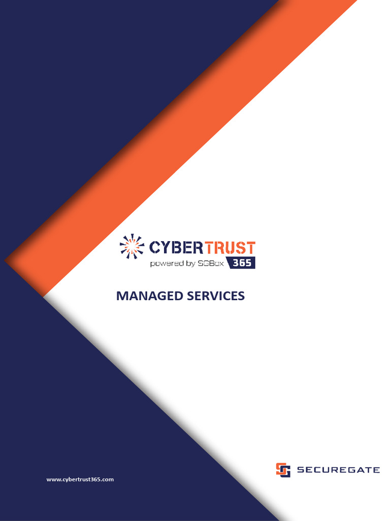 Brochure Managed Services-En | PDF | Security | Computer Security