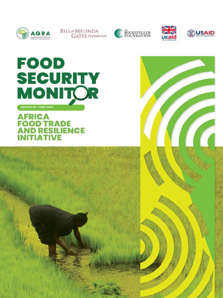 June 2024 Food Security Monitor Report | PDF | Food Security | Cereals