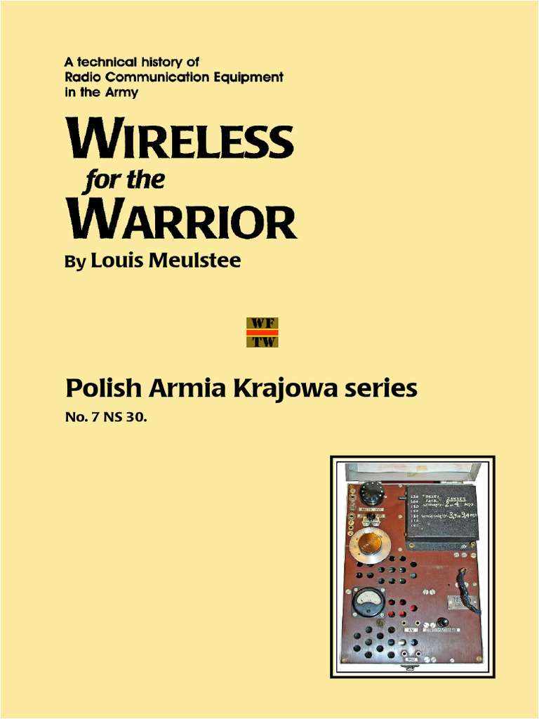 Polish Armia Krajowa Series No. 7 | PDF | Vacuum Tube | Transmitter