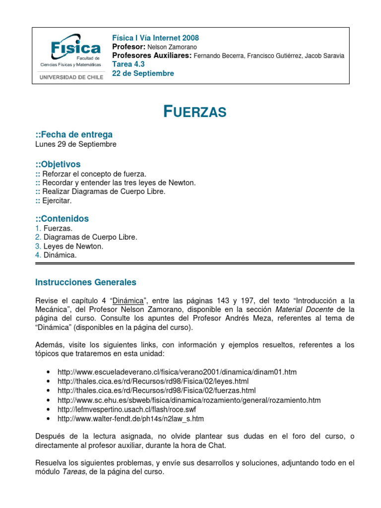 Tarea_4.3 | PDF | Fricción | Física