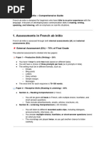 IB French B Writing Formats Guide | PDF | Persuasion | Essays