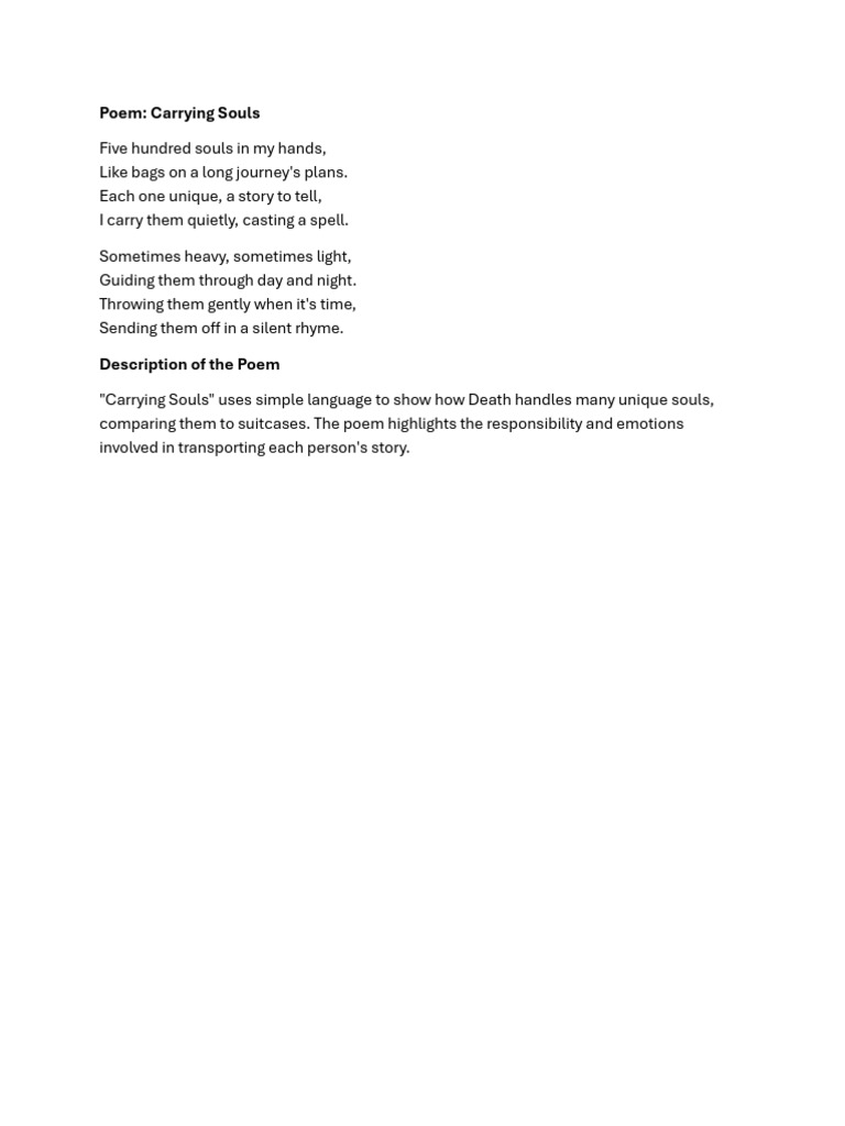 Poem | PDF