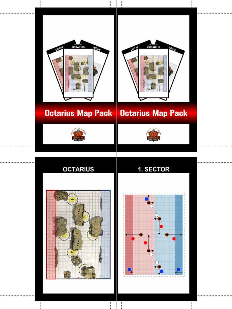 Octarius Map Pack Deck R1.0 FOLD Letter LOFI | PDF