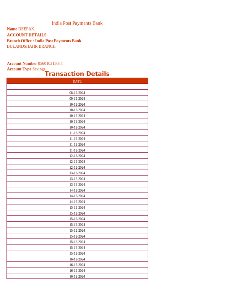 AccountStatement_Report_6076263658_08032025_14_34 | PDF | Financial ...