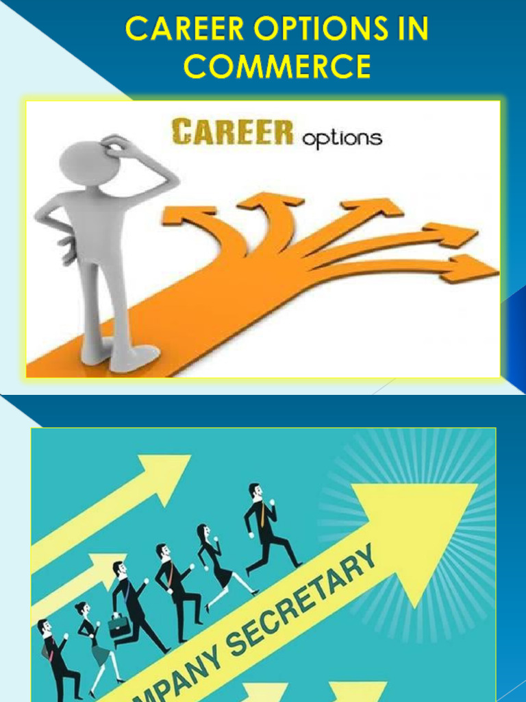 Career Options For Commerce-1 | PDF | Accountant | Certified Public ...