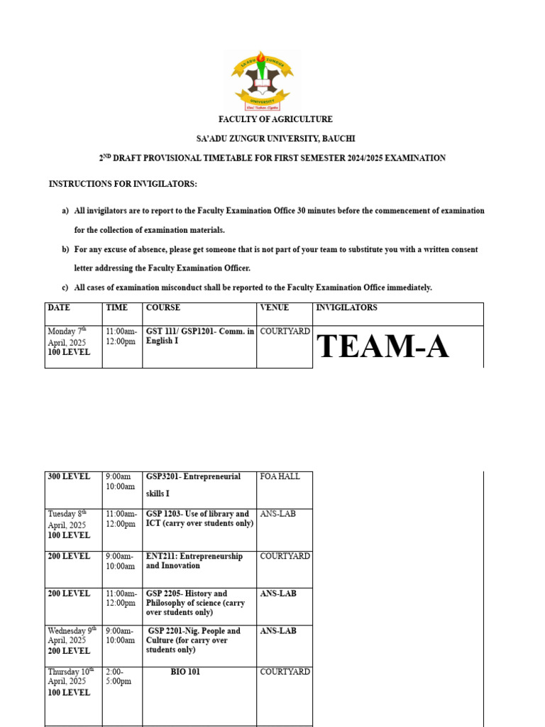 2ND Draft of Foa Exam TT | PDF | Higher Education