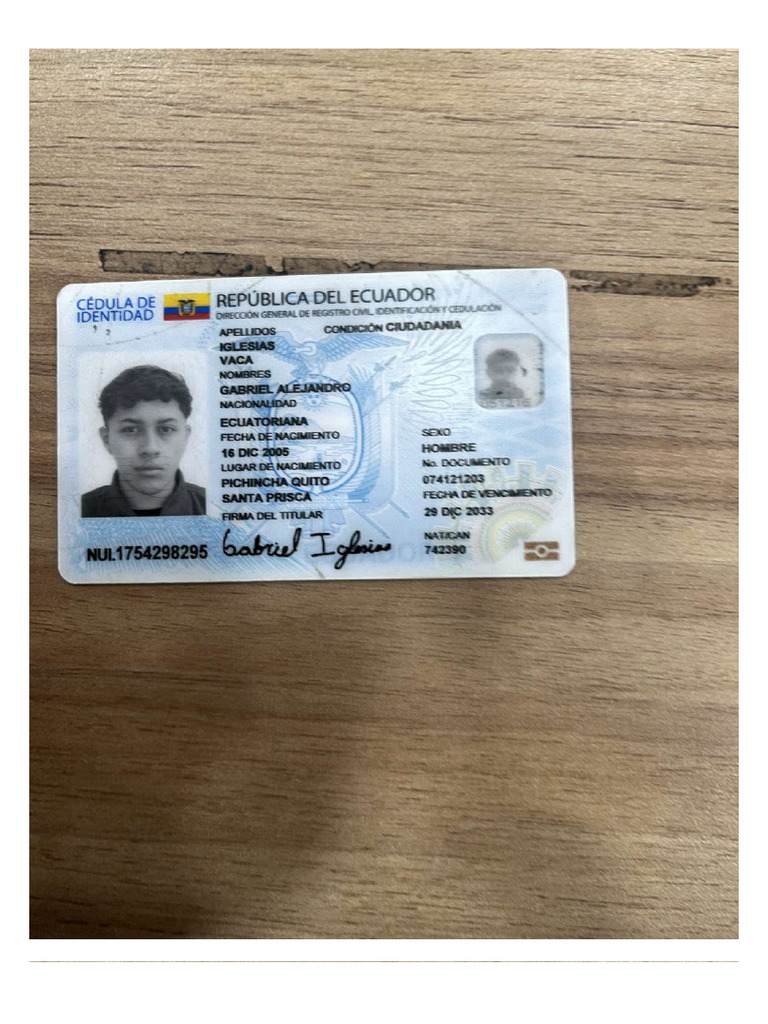 CÉDULA GABRIEL IGLESIAS - Compressed | PDF