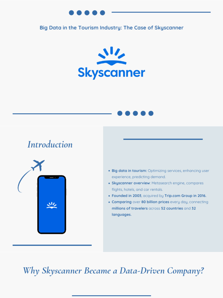 Skyscanner's Big Data Strategies in Travel | PDF | Big Data | Forecasting