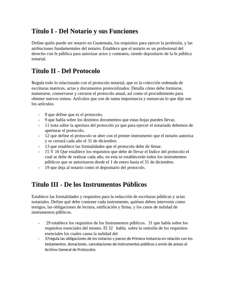 Código de Notariado | PDF | Derecho Civil (Common Law) | Ley común