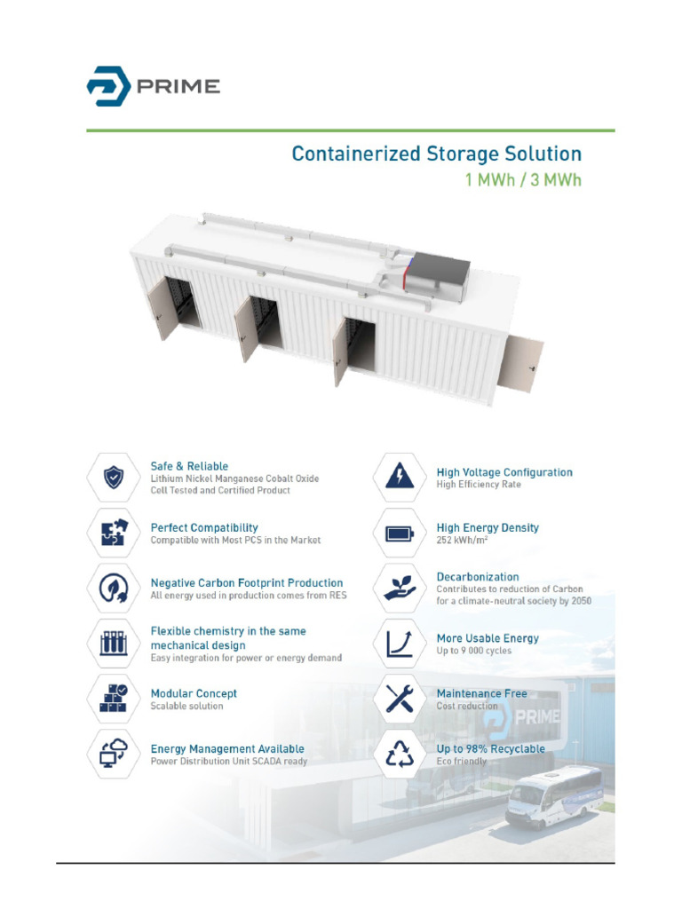 P Containerized Storage Data | PDF