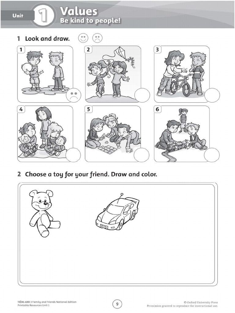 Values Worksheets | PDF