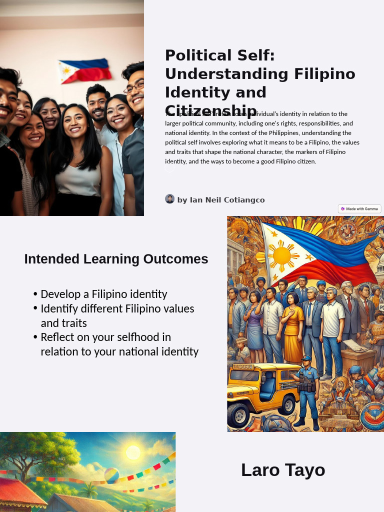 Understanding Filipino Identity and Citizenship | PDF | Philippines ...