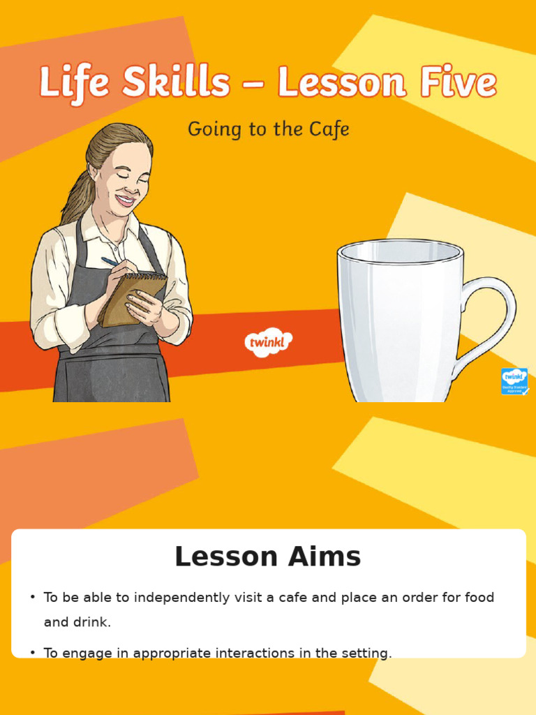 Going To The Cafe PowerPoint | PDF
