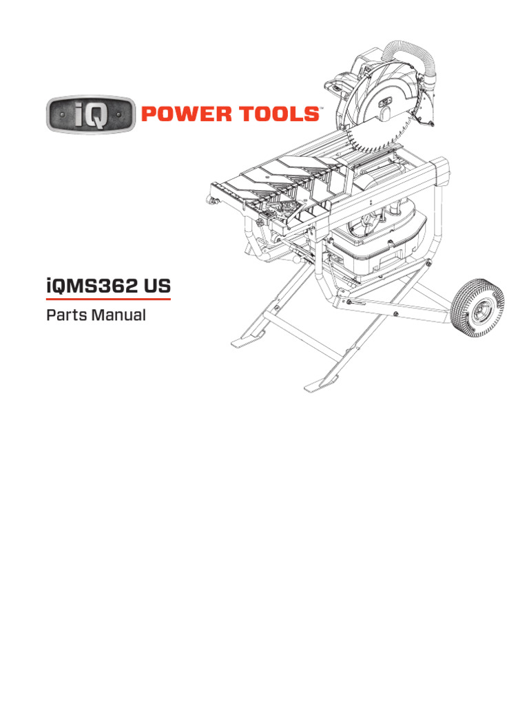 iQMS362 Parts Manual Overview | PDF | Screw