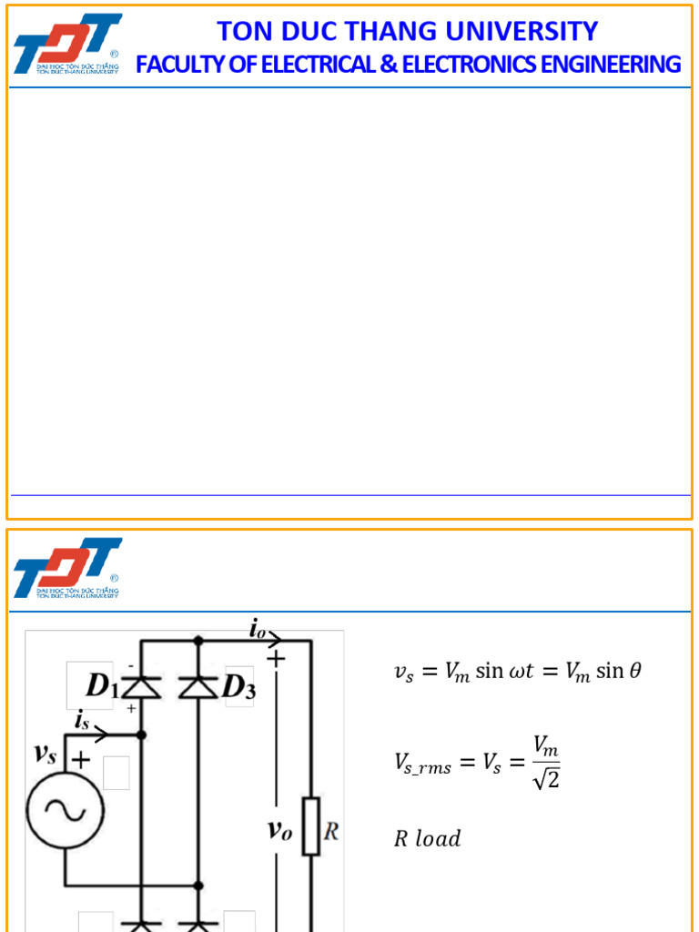 PE - Review Chapter 2 | PDF | Rectifier | Diode
