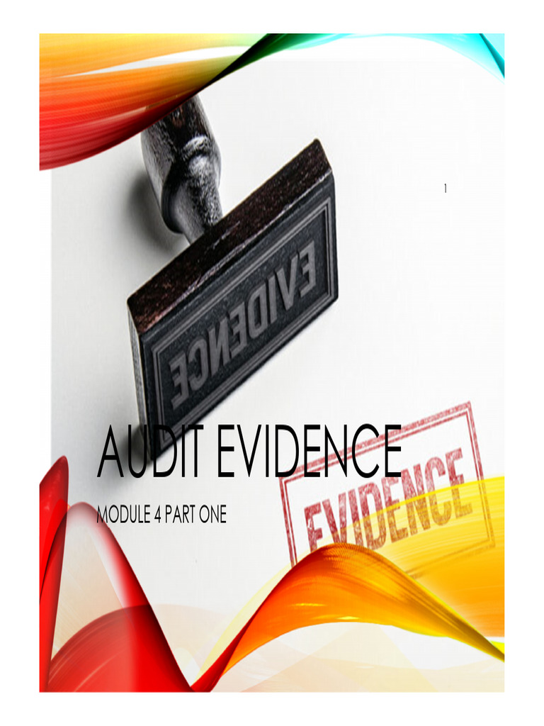 Understanding Audit Evidence Procedures | PDF | Audit | Financial Audit