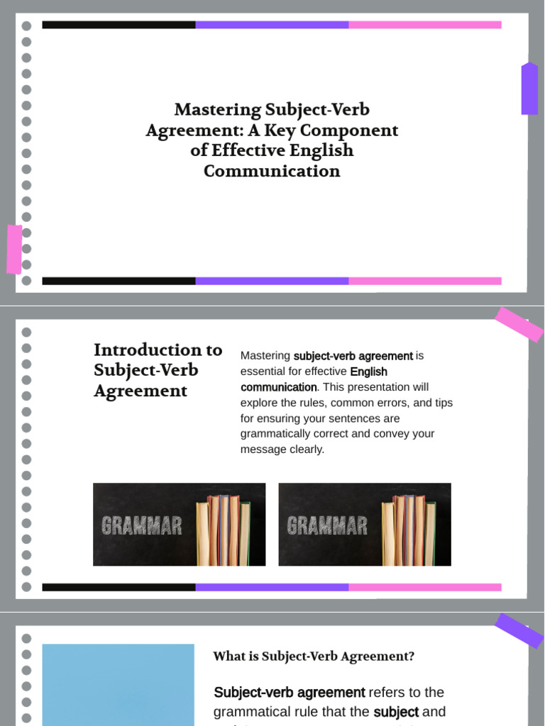 Subject Verb Agreement A Key Component of Effective English Communication 20240929163835yiit ...