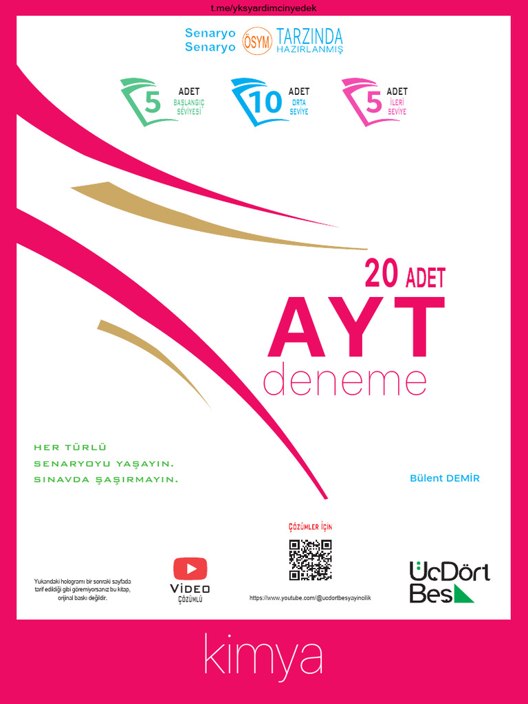 345 - AYT Kimya - 20'li Deneme | PDF