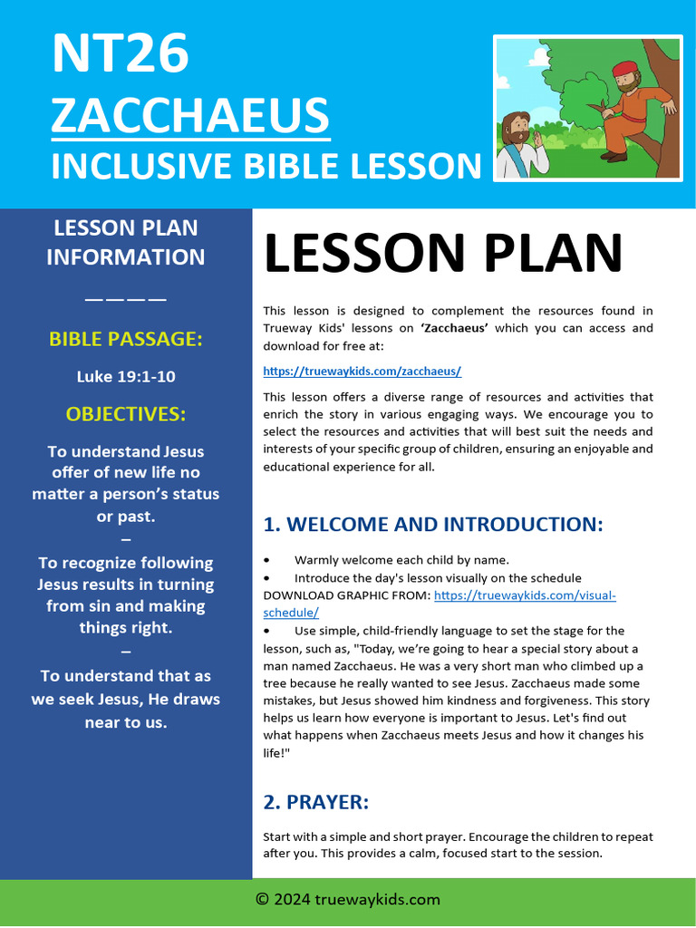 NT26 Zacchaeus | PDF | Copyright | Jesus