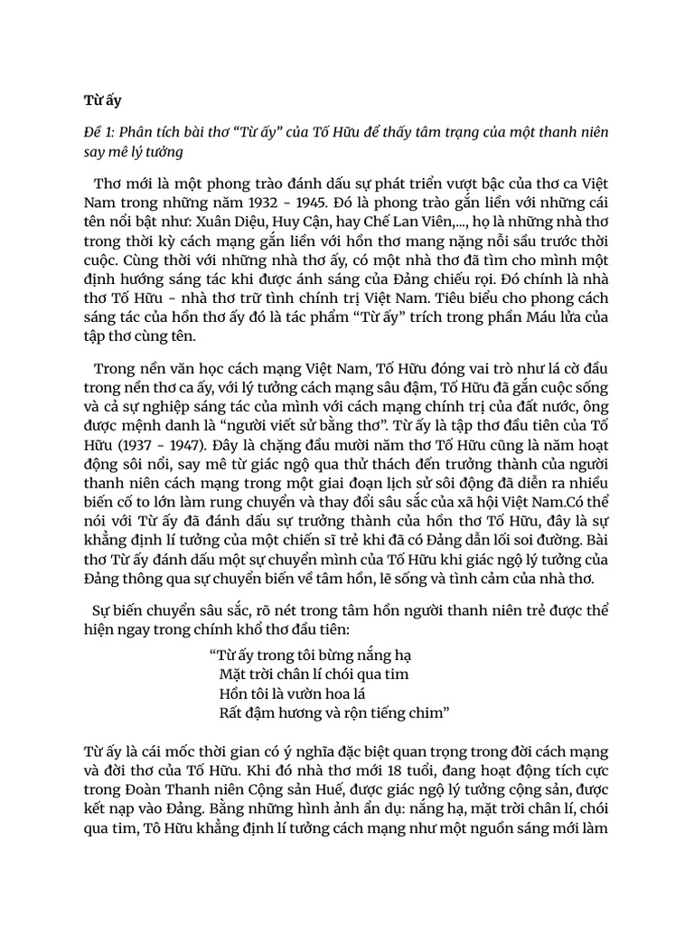 Đề cương văn ck2 | PDF