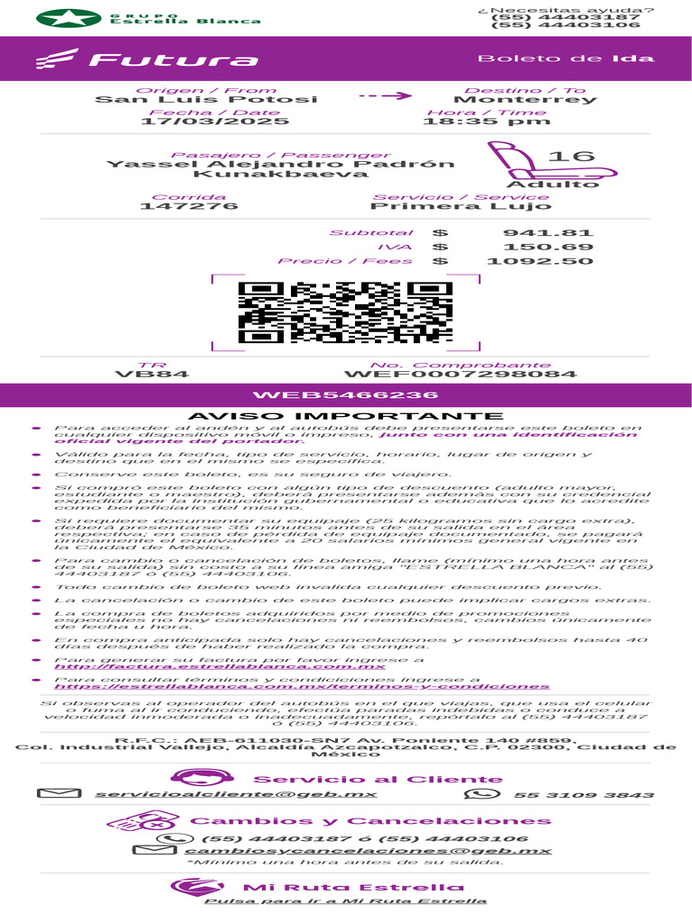 Boletos | PDF | Transporte