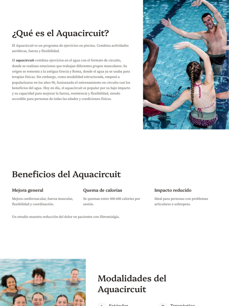 Ismail_Yousuf_AquacircuitPresentacion_1rB.- | PDF | Flexibilidad (anatomía)