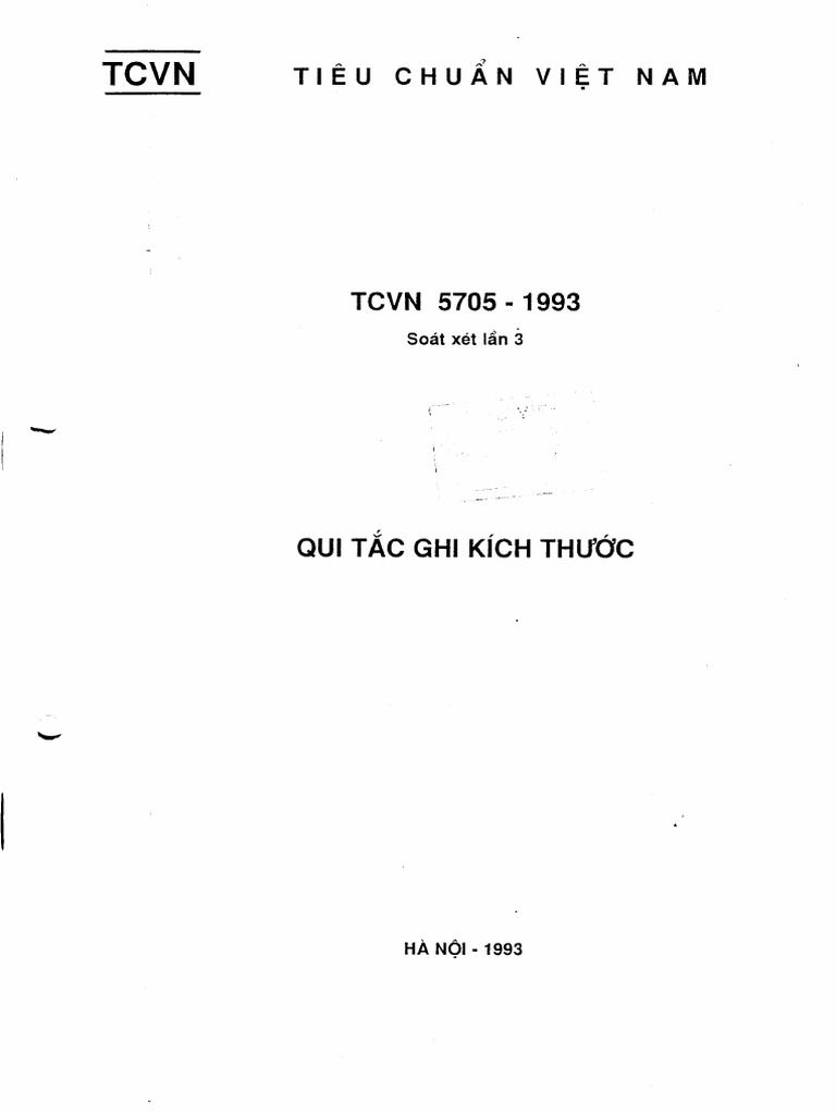 TCVN 5705 1993 | PDF