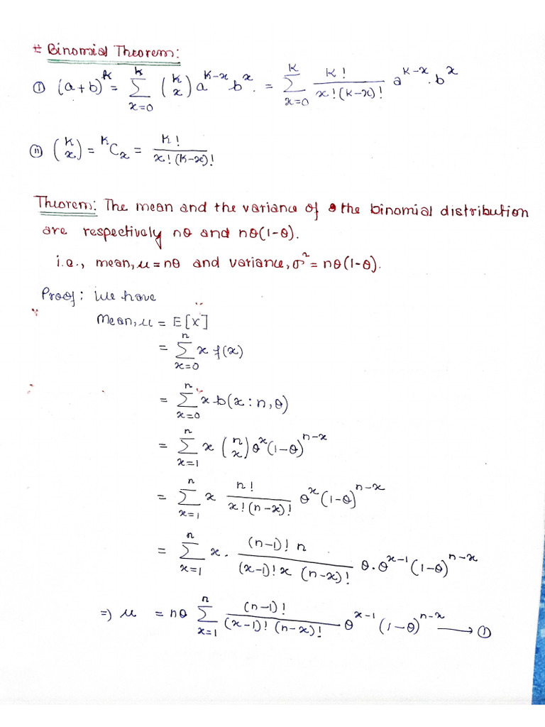 Binomial Distribution | PDF