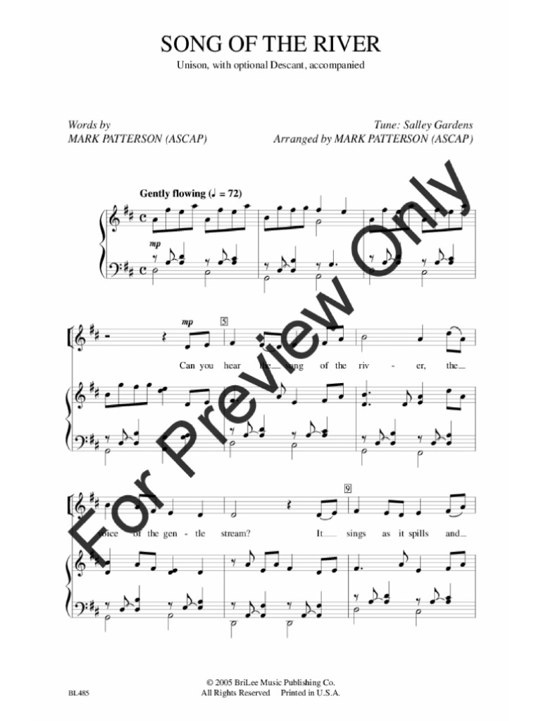 Song of The River | PDF