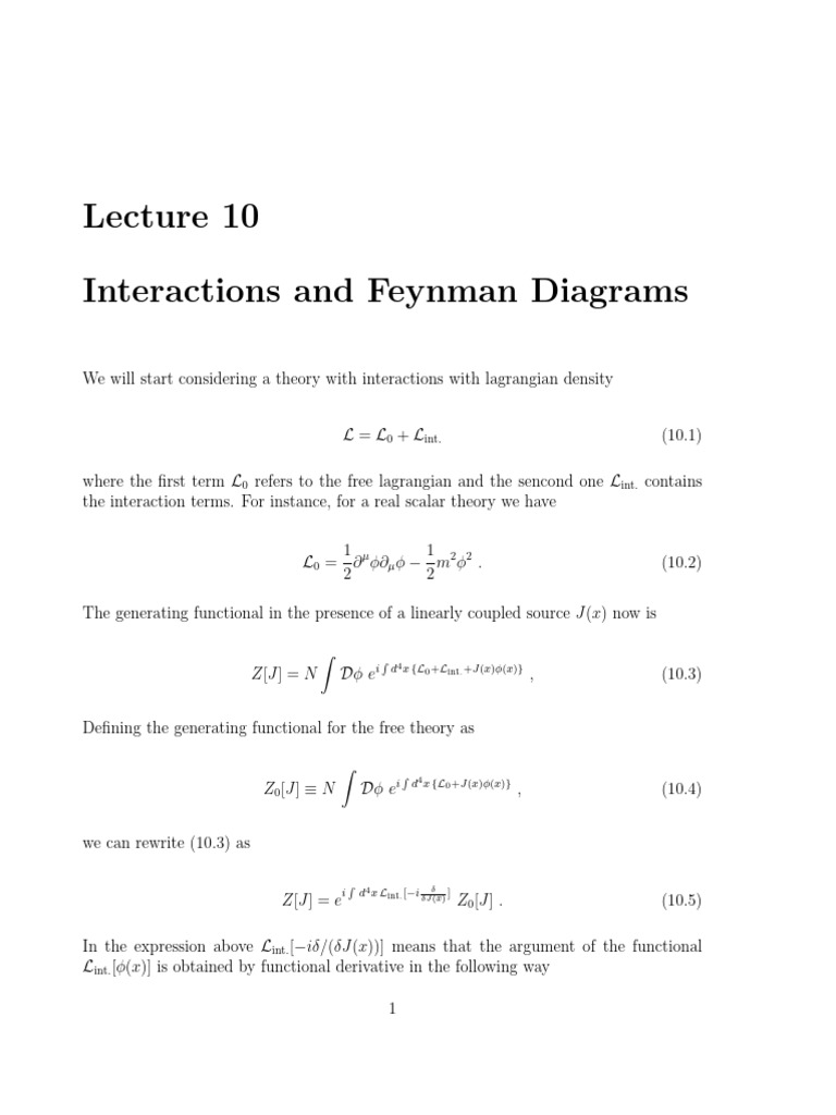 lecture_10 | PDF | Perturbation Theory (Quantum Mechanics) | Applied And Interdisciplinary Physics