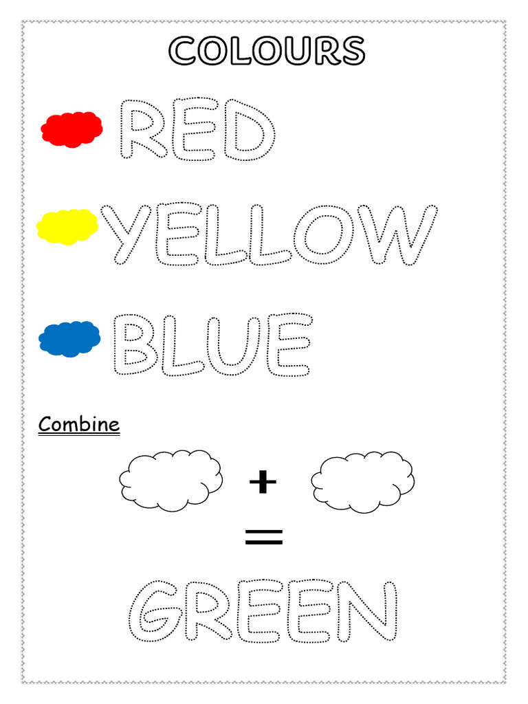 Colours - Inicial 3 Años | PDF