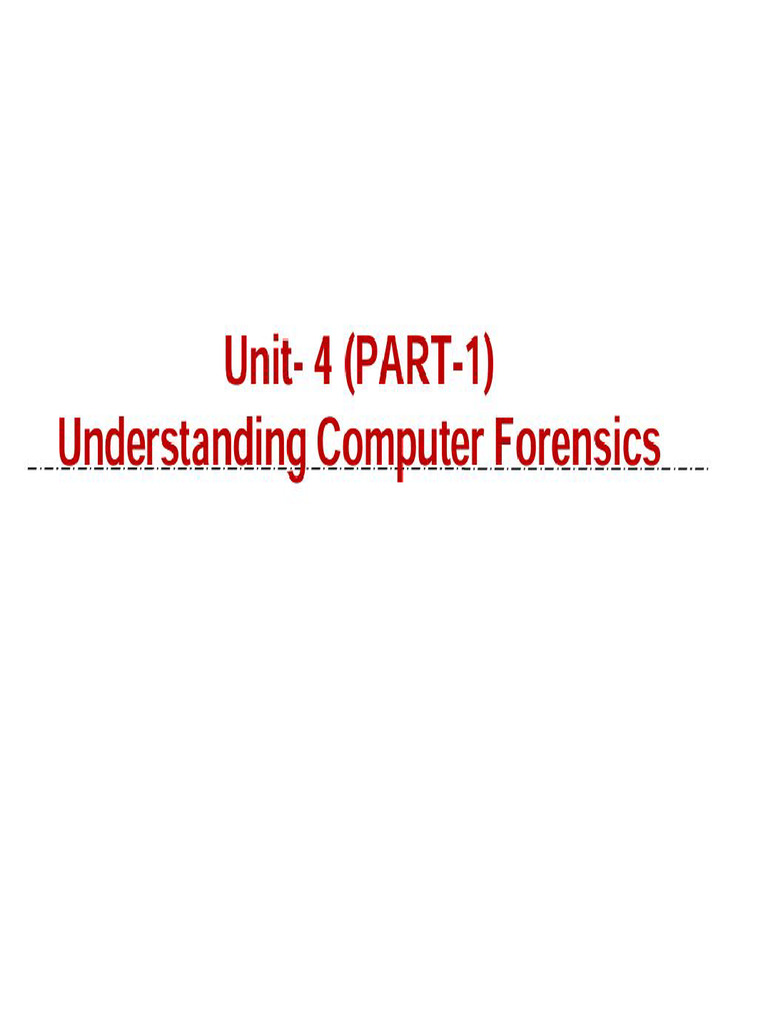 Unit 4 Part 1 Cyber Security Pdf