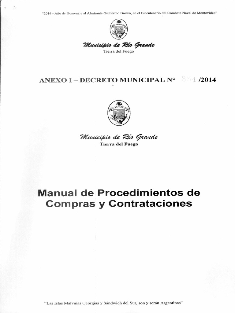 Manual de Procedimiento de Compras | PDF