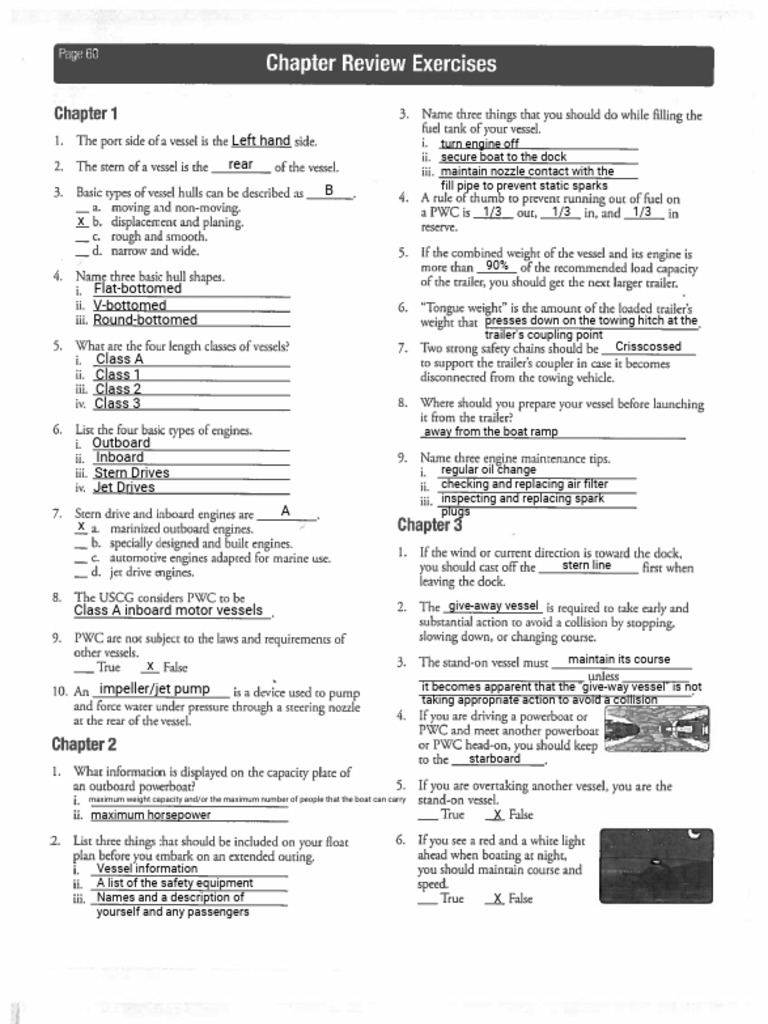 Boater Safety and Vessel Information Guide | PDF | Ships | Water Transport