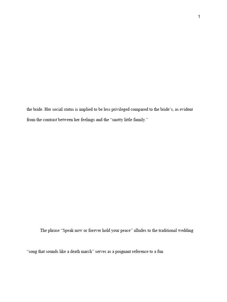 ENG 298 - Reflection #15 - Swift - Speak Now - Rendon, Victor | PDF | Love